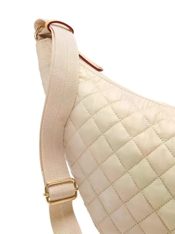 Mz Wallace Metro Smile Quilted Crossbody Bag - Neutrals