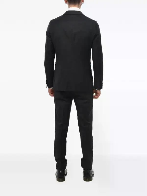 Corneliani Three-piece Jacquard Suit
