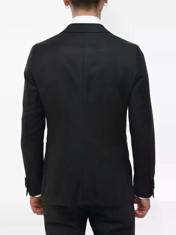 Corneliani Three-piece Jacquard Suit