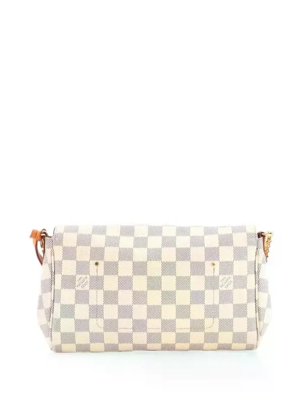 LOUIS VUITTON Favorite Handbag Damier Mm Crossbody Bag - White