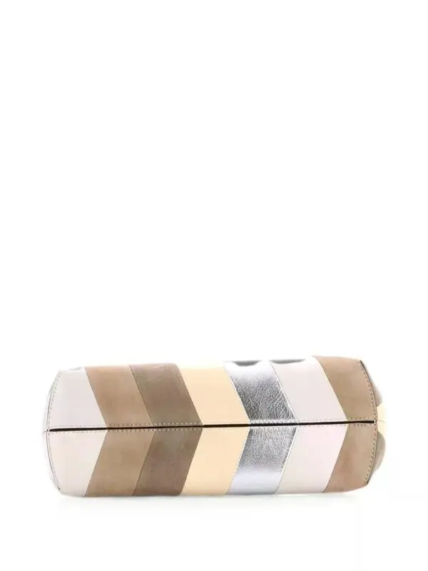 Fendi First Bag Leather And Suede Small Shoulder Bag