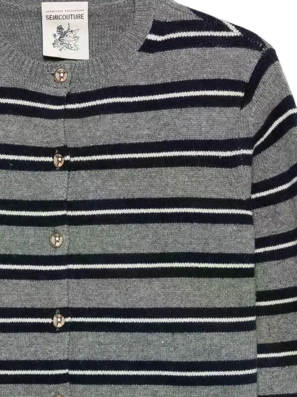 SEMICOUTURE Striped Cardigan