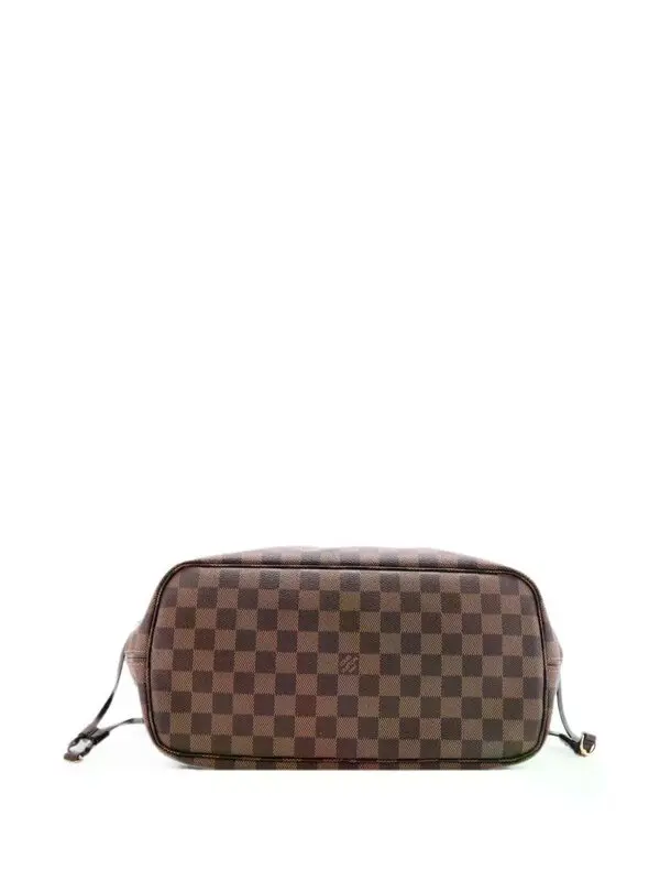 LOUIS VUITTON Damier Neverfull Mm Tote Bag - Brown