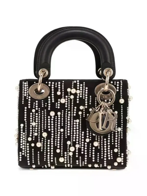 Dior Mini Lady Pearl-embroidered Shoulder Bag