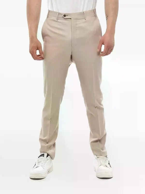 Corneliani Virgin-wool Twill Trousers