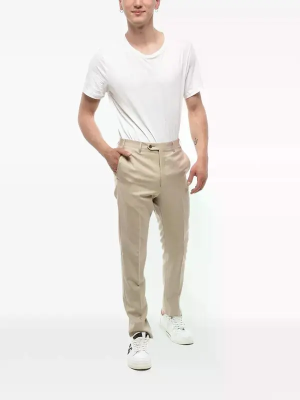 Corneliani Virgin-wool Twill Trousers