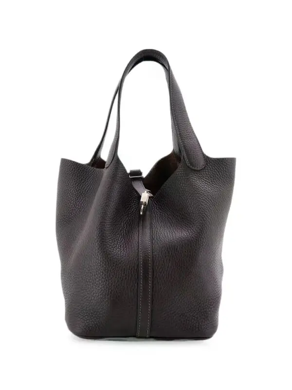 Hermès Picotin Lock Bag Clemence Mm Bucket Bag