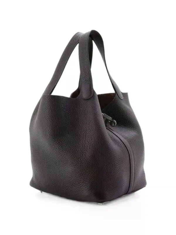 Hermès Picotin Lock Bag Clemence Mm Bucket Bag