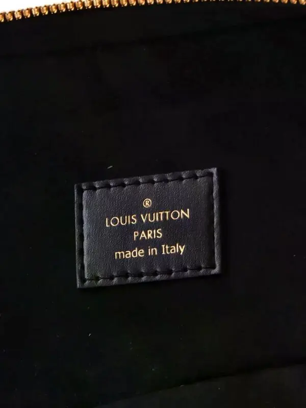 LOUIS VUITTON Reverse Monogram Canvas Pm Satchel - Brown