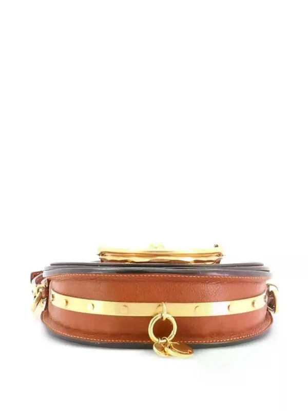 Chloé Nile Leather Mini Bag - Brown