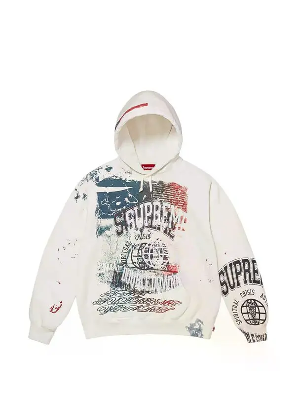 Supreme Overprint Hoodie - Neutrals