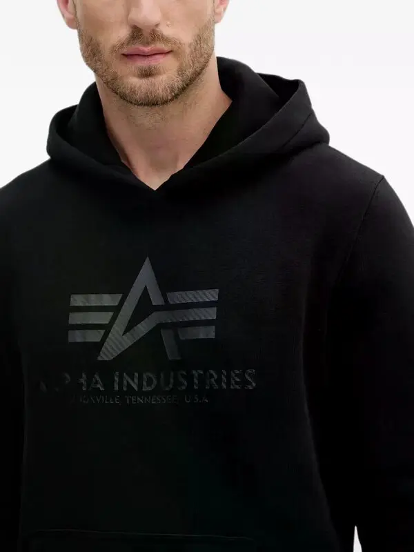 Alpha Industries Logo Pouch Pocket Hoodie