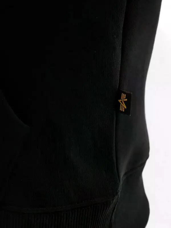 Alpha Industries Logo Pouch Pocket Hoodie