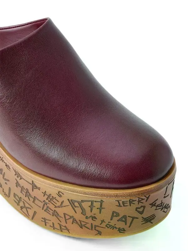 Chloé Maxime Wedge Mules
