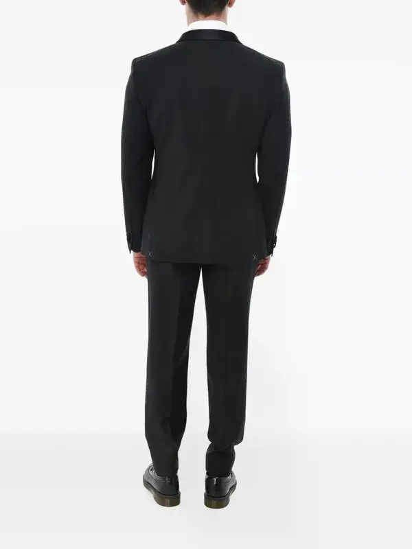 Corneliani Satin Shawl-lapel Blazer And Waistcoat Set