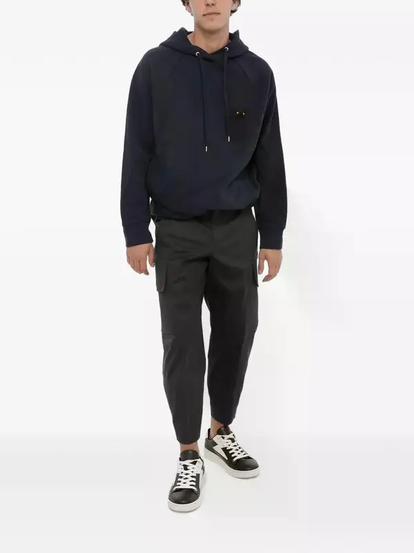 Neil Barrett Button-cuff Cargo Pants - Black