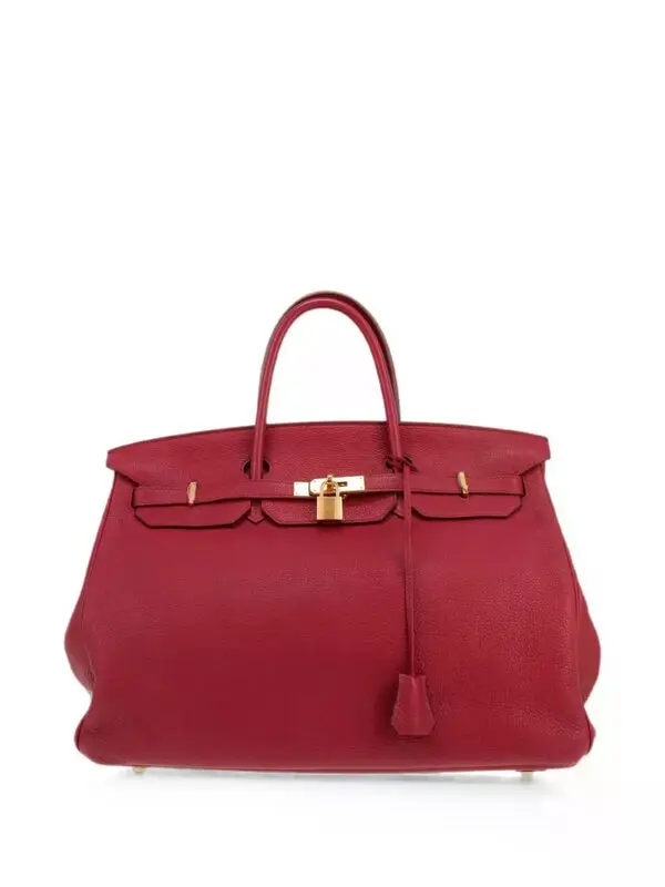 Hermès 2011 40 Birkin Tote Bag - Pink