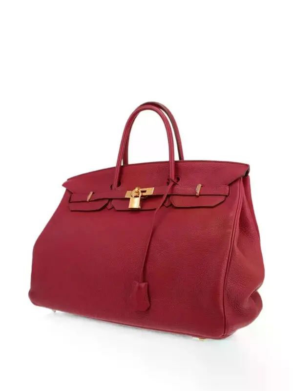 Hermès 2011 40 Birkin Tote Bag - Pink