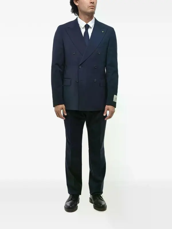 Corneliani Double-breasted Peak-lapel Suit