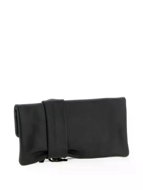 JIMMY CHOO Zandra Floral-appliqué Clutch Bag