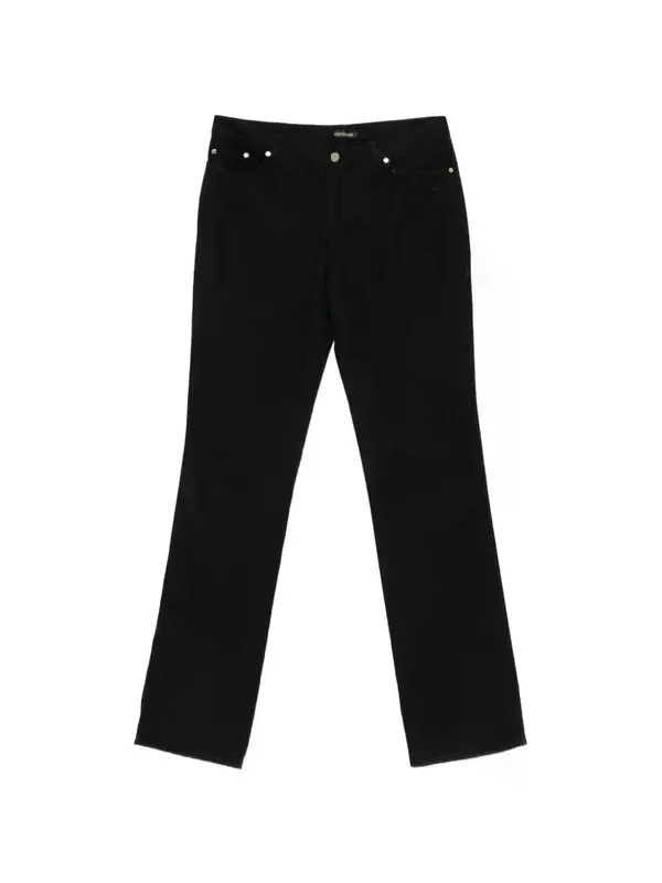 Just Cavalli 1990s Logo Patch Trousers