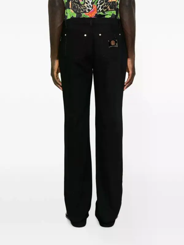 Just Cavalli 1990s Logo Patch Trousers