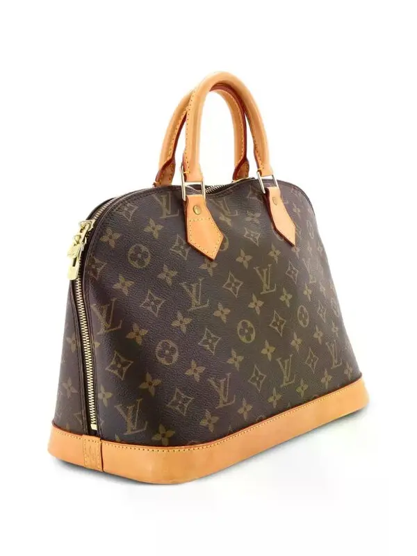 LOUIS VUITTON Monogram Canvas Alma Pm Satchel