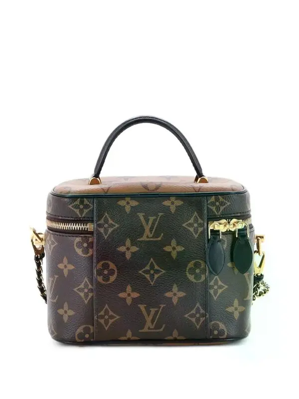 LOUIS VUITTON Vanity Handbag Pm Satchel - Brown