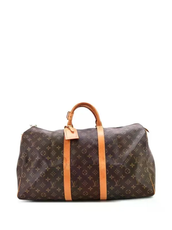 LOUIS VUITTON Keepall Monogram Canvas 50 Travel Bag