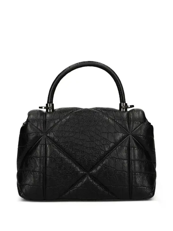 Moschino Logo-appliqué Tote Bag