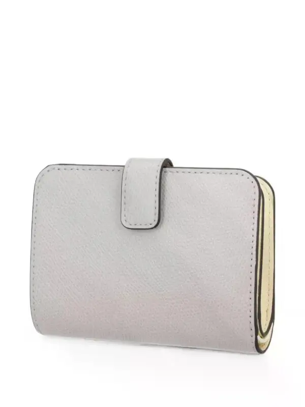Furla Logo-plaque Pebbled-leather Wallet
