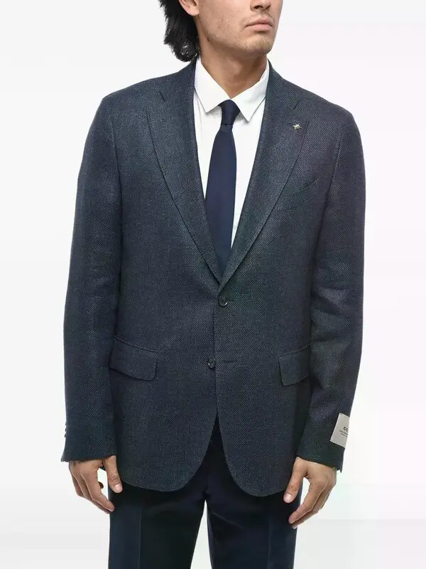Corneliani Single-breasted Flap-pocket Blazer