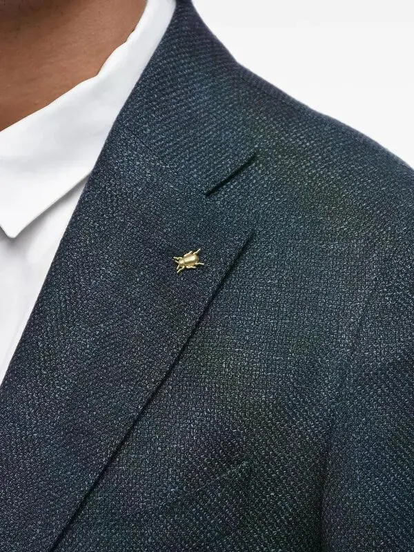 Corneliani Single-breasted Flap-pocket Blazer
