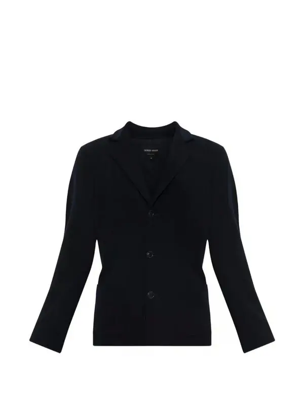 Giorgio Armani Notched-lapel Patch-pocket Blazer