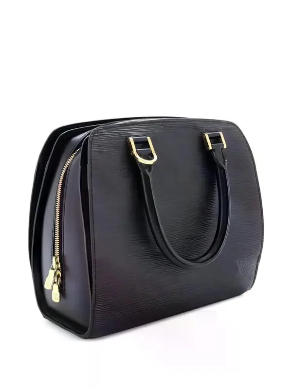 LOUIS VUITTON Epi Leather Pont Neuf Pm Satchel - Black