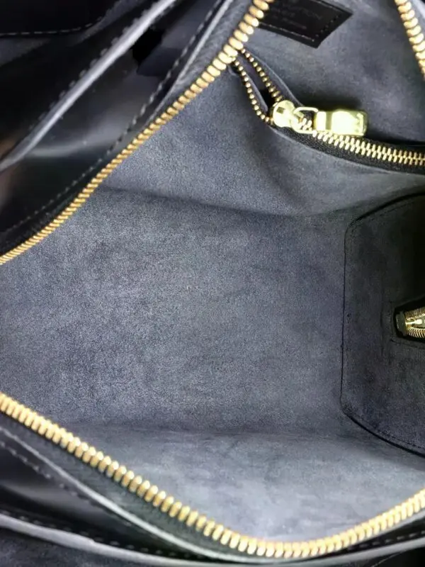 LOUIS VUITTON Epi Leather Pont Neuf Pm Satchel - Black
