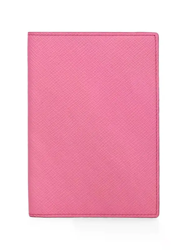 Smythson Panama Cross-grain Passport Cover