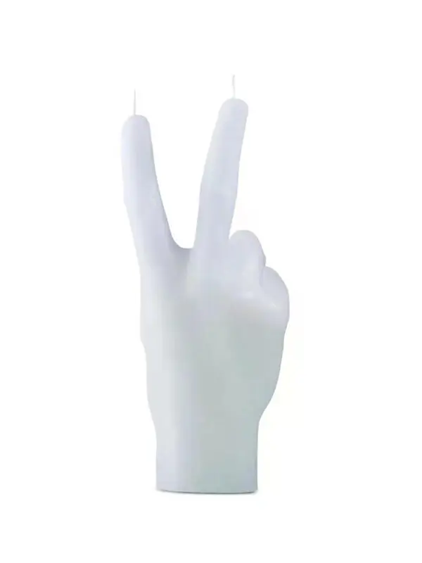 CANDLEHAND Peace Hand-shaped Candle