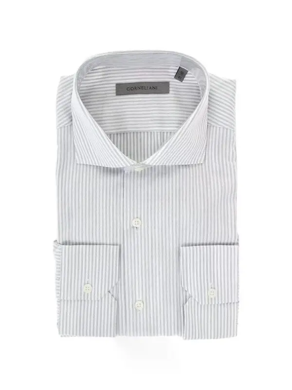 Corneliani Striped Cotton Shirt