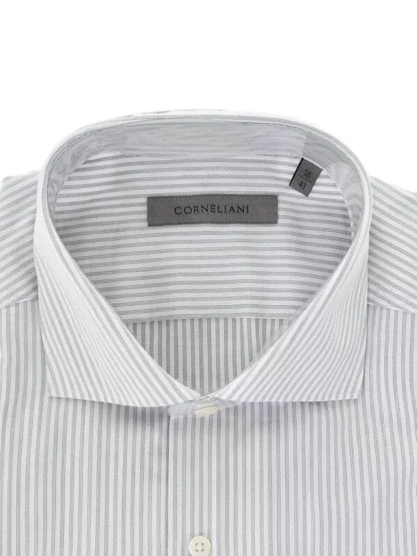 Corneliani Striped Cotton Shirt