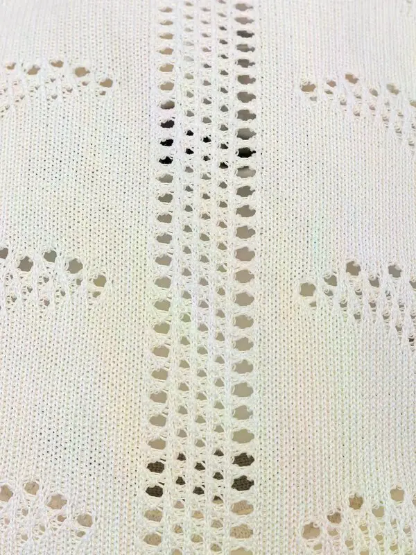 KANGOL Eyelet-knit Flat Cap