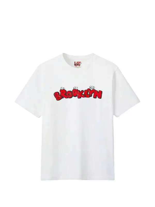 KAWS X Uniqlo Brooklyn-print T-shirt