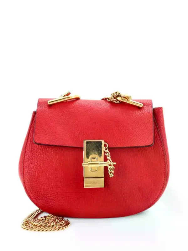 Chloé Drew Leather Mini Crossbody Bag