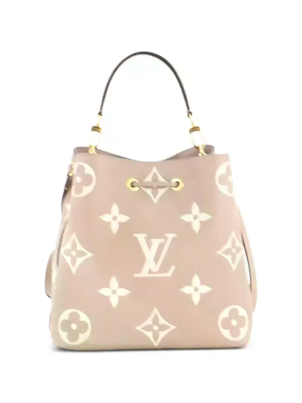 LOUIS VUITTON Monogram Empreinte Giant Mm Bucket Bag