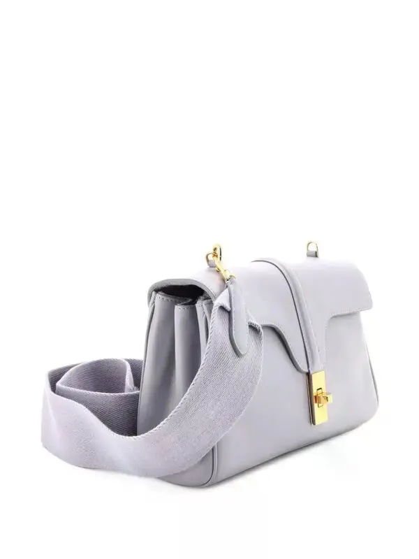 Celine Soft 16 Bag Smooth Calfskin Shoulder Bag - Purple