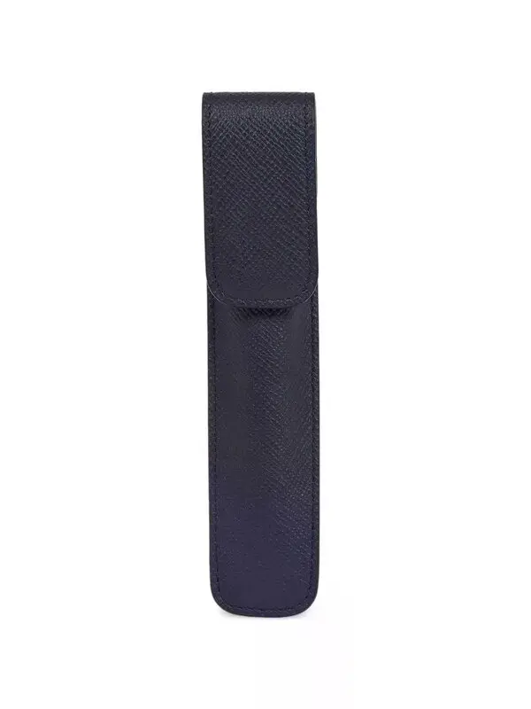 Smythson Panama Cross-grain Pen Sleeve