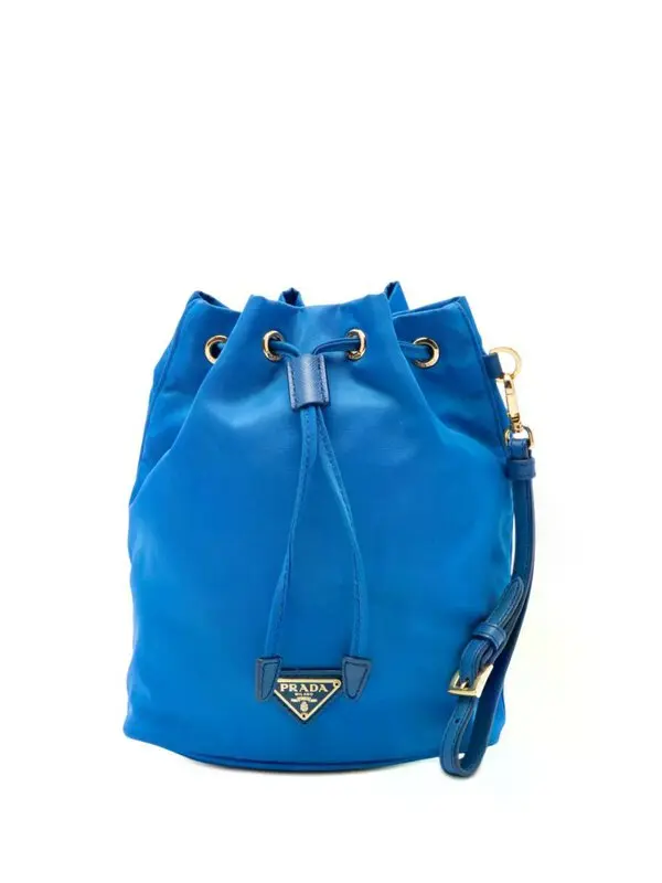 Prada 2000-2013 Tessuto Drawstring Pouch
