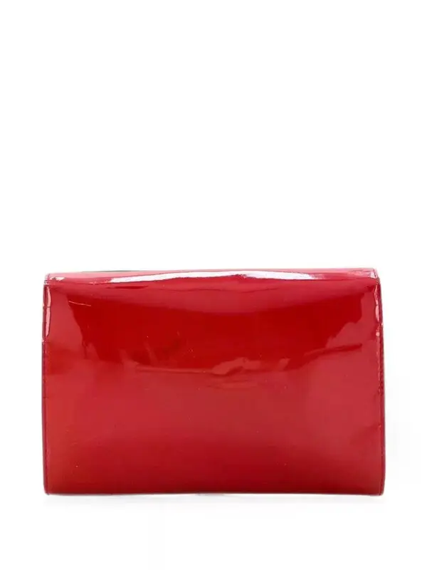 LOUIS VUITTON Patent Mm Clutch Bag
