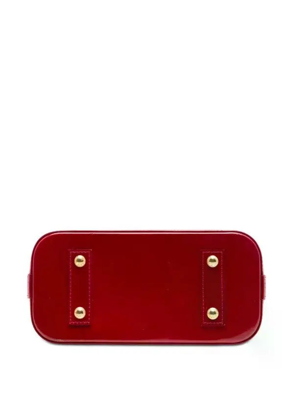 LOUIS VUITTON 2012 Monogram Vernis Alma Bb Satchel