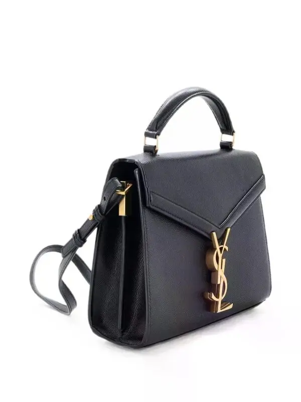 Saint Laurent Cassandra Top Handle Bag Leather Mini Shoulder Bag